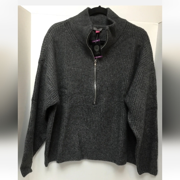 Vince Camuto | Sweaters | Vince Camuto Quarter Zip Cable Knit Sweater ...